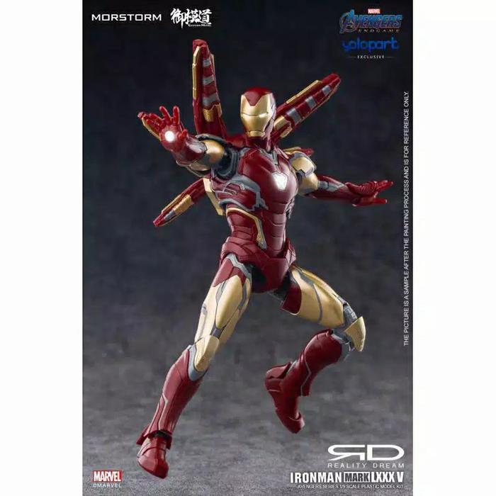 Jual Marvel Avengers Iron Man Mark 85 E Model x Morstorm Plamo 1/9 Scale - Kota Bekasi ...