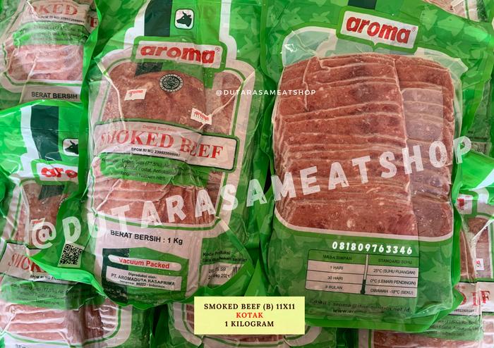 Jual SMOKED BEEF (B) 11x11 KOTAK - 1 KG - Kota Surakarta ...