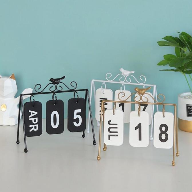Jual TBR Kalender Model wrought Besi Kalender Vintage Kalender Klasik ...