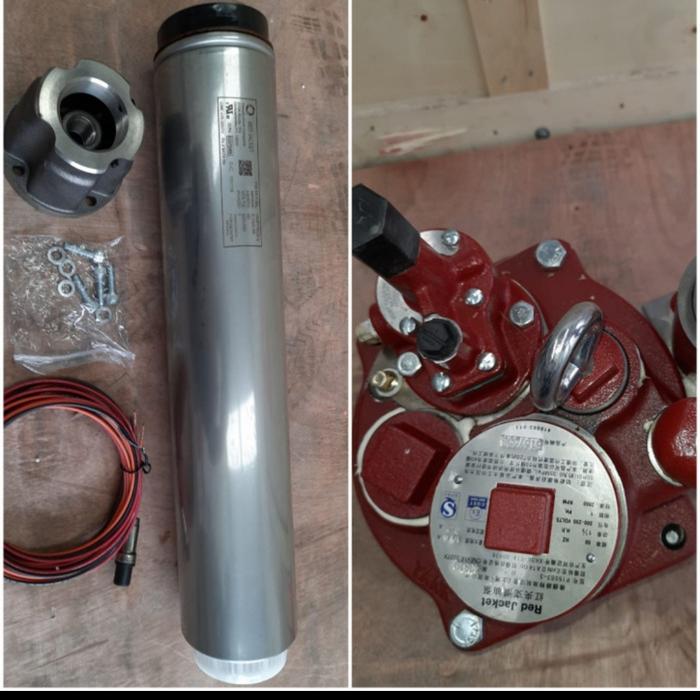 Jual Stp red jacket rj submersible pump spbu 1,5hp set pacman - Kota ...