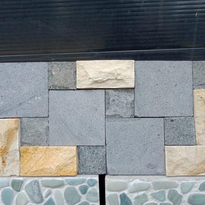 Jual Batu Alam Wall Cladding tipe L - Jakarta Barat - Batu Alam 1010 ...