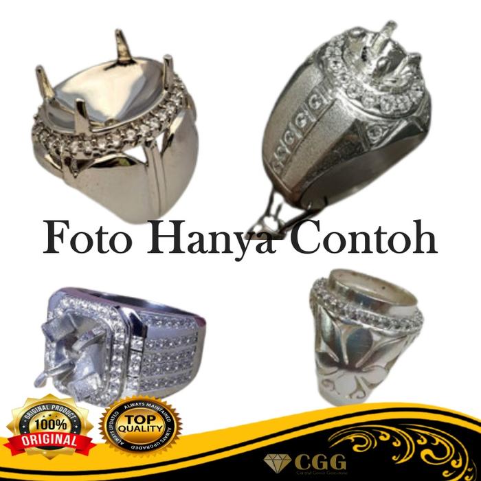 Jual Ongkos Request Iketan Ring Perak Silver Microseting Istimewa Di ...