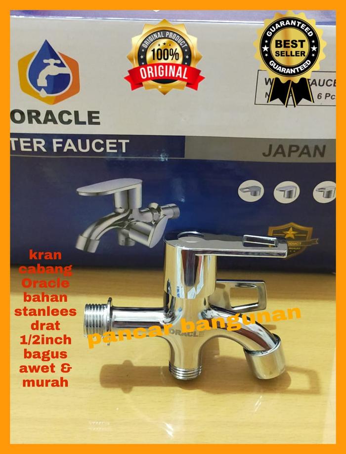 Jual KRAN AIR CABANG DUA ORACLE - KRAN AIR ENGKOL CABANG 2 STAINLESS ...