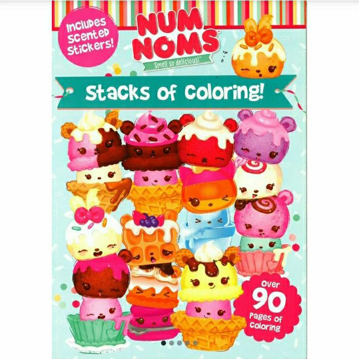 Jual buku mewarnai anak num noms colouring book / num noms - Jakarta ...