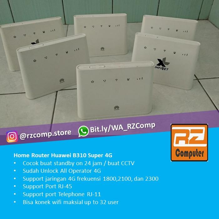 Jual Modem WiFi Home Router Huawei B310 Super 4G All Operator - Kab ...