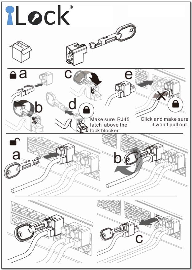 Jual Ilock Rj45 Ethernet Plug-in Lock Di Seller Sweet Shop - Cengkareng ...