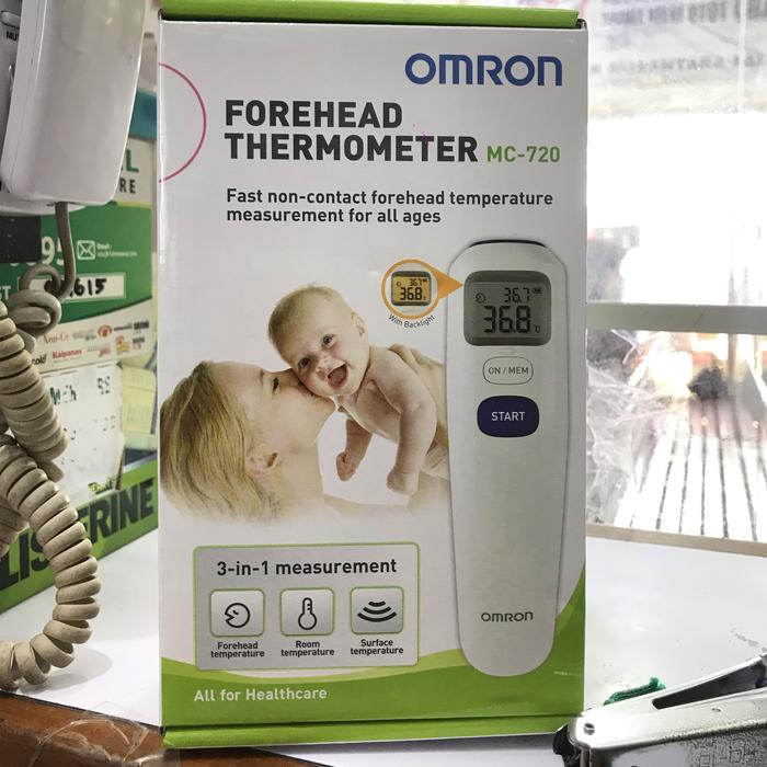 Jual thermometer omron mc 720 - termometer kepala - Kota Bandung ...