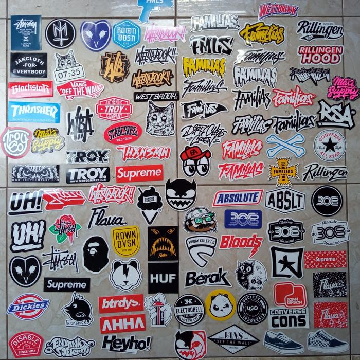 Jual Sticker Distro Clothing Murah - Kota Tangerang Selatan - Hero ...