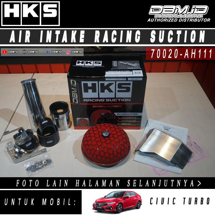 Promo Open Air Filter Air Intake HKS Racing Suction Civic Turbo 1.5 FC1 ...