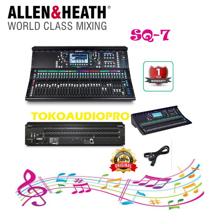 Jual Allen&Heath SQ-7 SQ7 Paket Digital Mixer Original - Jakarta Pusat ...