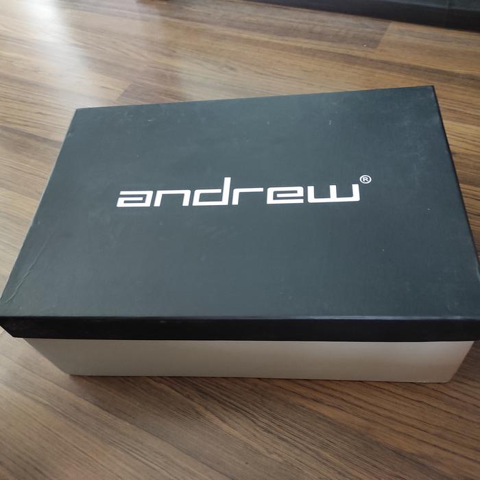 Jual sepatu andrew pria original kulit asli R6006-1 Selvino uk 43 ...