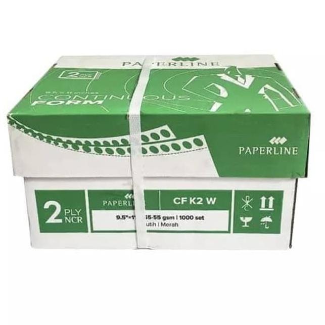 Jual Kertas Continuous Form 2 Ply 9,5 x 11 - Paperline CF K2 W Full ...