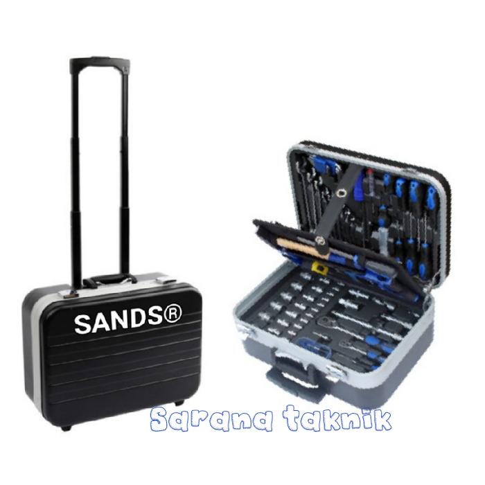 Jual Toolbox isi lengkap sands 132 pcs / Trolley Toolkit set - Jakarta ...