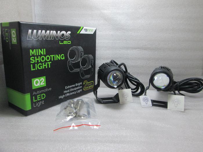Jual Lampu Sorot Q2 Led Mini Shooting Light Laser 2 Warna Luminos 9nine ...