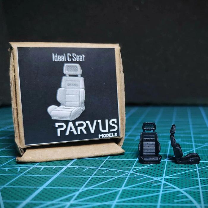 Jual Parvus Models Ideal C Seat Bucket Seat 1 64 Custom Diecast Hot ...