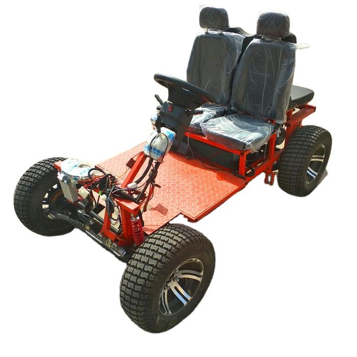 Jual Chasis Rangka Mobil Listrik Powertrain 7500W 4WD 4x4 Offroad ...