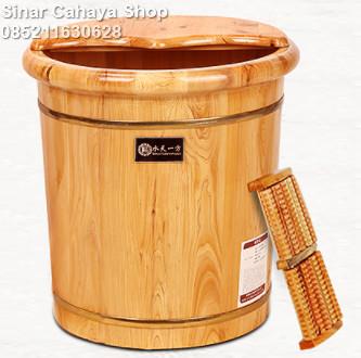 Jual Baskom Kayu Rendam Kaki Tinggi 40 Cm / Bak Rendam Kaki - Jakarta ...