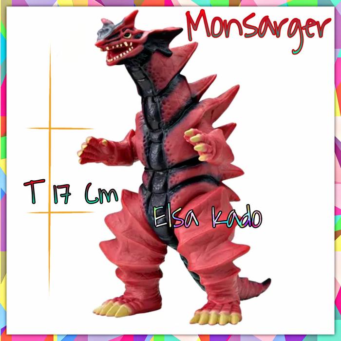 Jual Mainan Monster Ultraman Monsarger Kaiju Series Godzilla Action ...