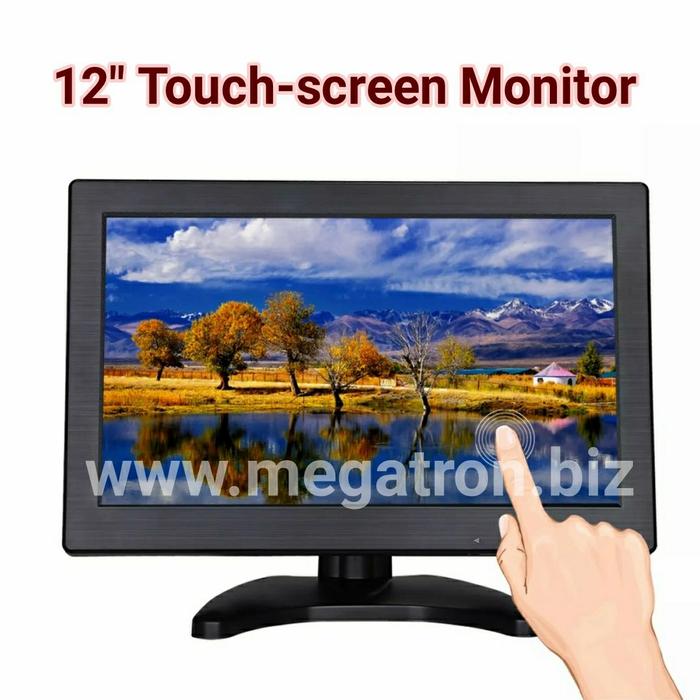 Jual Mini LED Monitor Touch Screen 12 inch (Input : HDMI & VGA ...