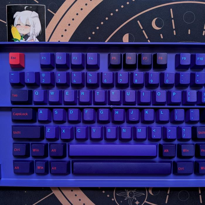 Jual Akko Neon 157 PBT DS Keycaps Mechanical Keyboard - Laser Accent ...