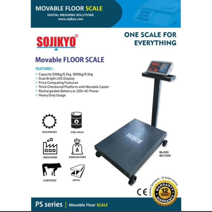 Jual Timbangan Digital Roda Kap 500Kg - Kota Tangerang - Innovasi ...
