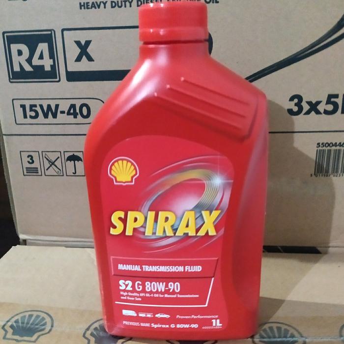 Jual shell spirax s2 G sae 80w-90 1 liter ( manual transmission fluid ...
