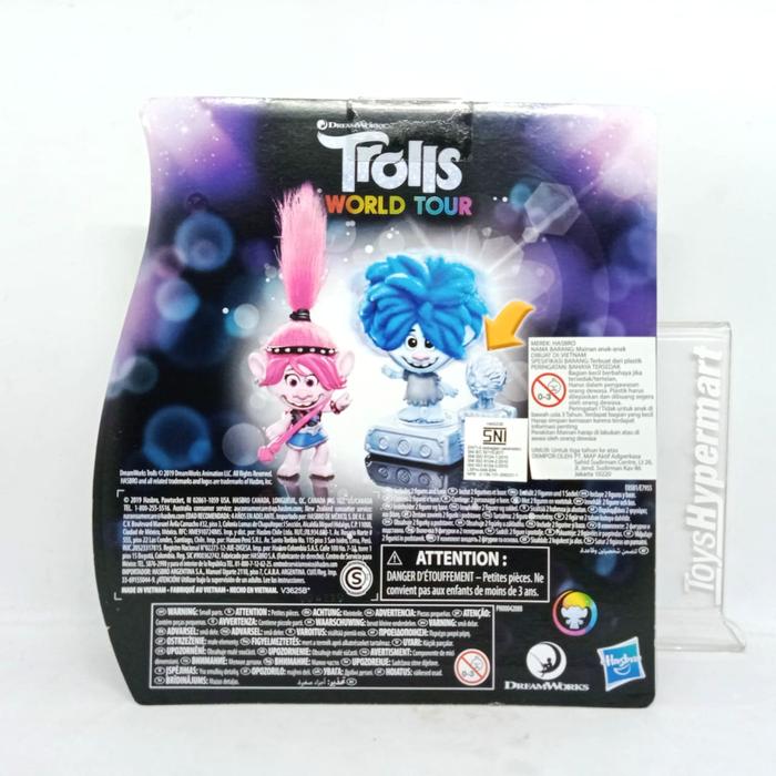Jual Original Trolls World Tour Rock City Bobble Doll Hasbro Di Seller ...