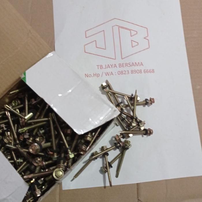 Jual Baut Roofing ATAP SPANDEK 12 x 24 x 50 / Baut Spandek - Kota ...