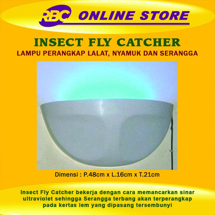 Jual Lampu Insect Fly Catcher Unit Lampu Neon Perangkap Lalat Dan ...