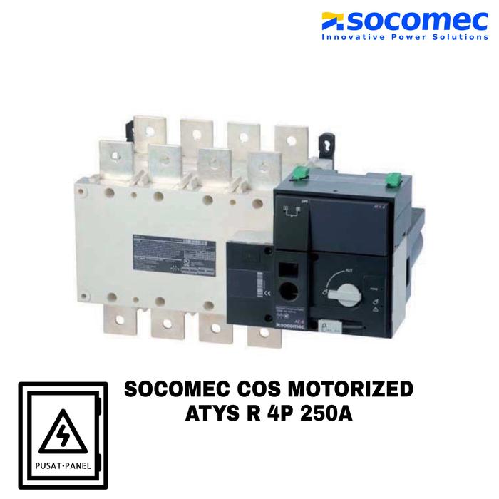 Jual SOCOMEC COS MOTORIZED ATYS R 4P 250A - CHANGEOVER SWITCH (OHM SAKLAR) - Jakarta Barat ...