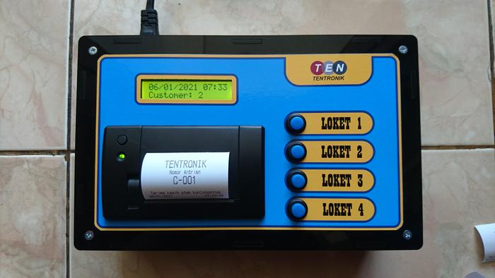 Jual Printer Tiket Antrian Mesin Karcis Antrian Mesin Antrian - Kota ...