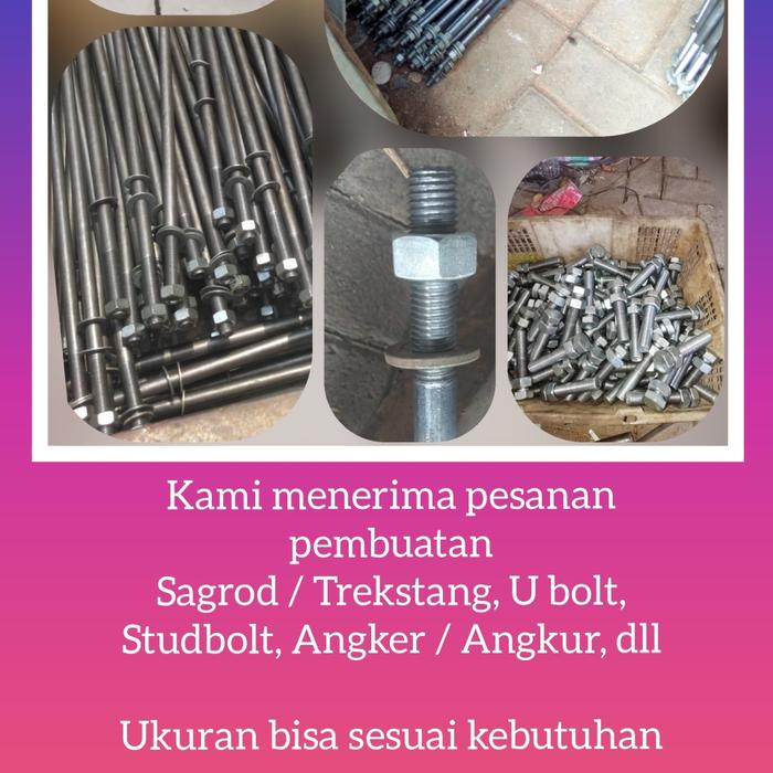 Jual Sagrod Trekstang u bolt Angker anchor Angkur - Kab. Gresik - karya ...