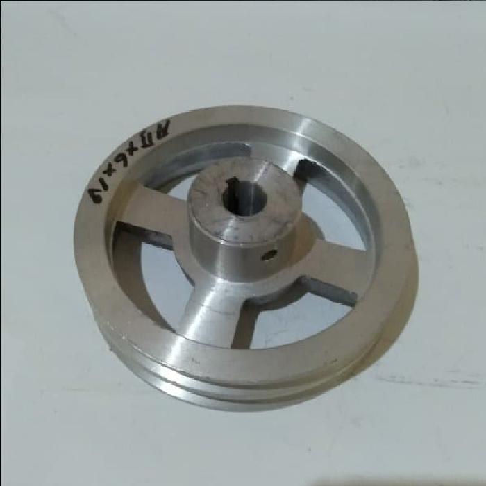 Jual Pulley / Pully / Puli Jalur A1 Diameter 6" Inch As 19 mm Aluminium ...