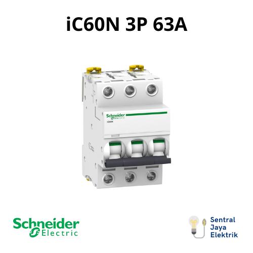 Jual MCB iC60N 3PHASE 63A (AMPERE) SCHNEIDER ELECTRIC - Jakarta Pusat - Sentral Jaya Elektrik ...