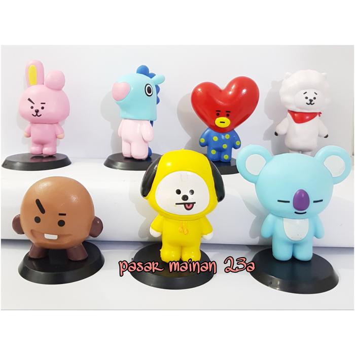 Jual BTS Figure BTS BT21 Army Bangtan Boys KPOP Cartoon BT21 - Jakarta ...
