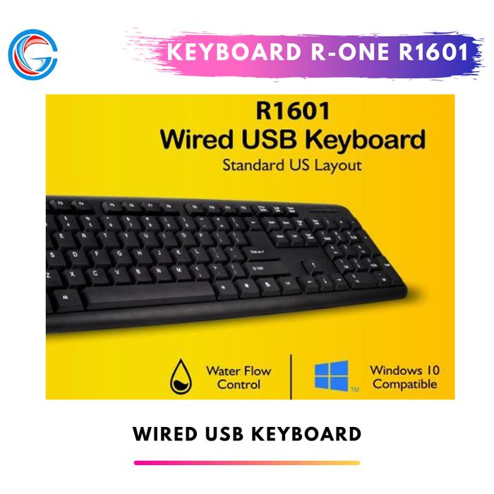 Jual KEYBOARD R ONE R1601 USB KEYBOARD - Kota Salatiga - Gading ...