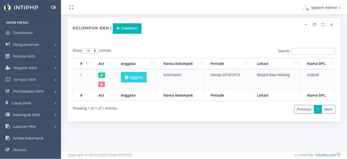 Jual Aplikasi E-kkn Aplikasi Premium Berbasis Web Dengan Laravel - Kota Padang - Intiphp | Tokopedia
