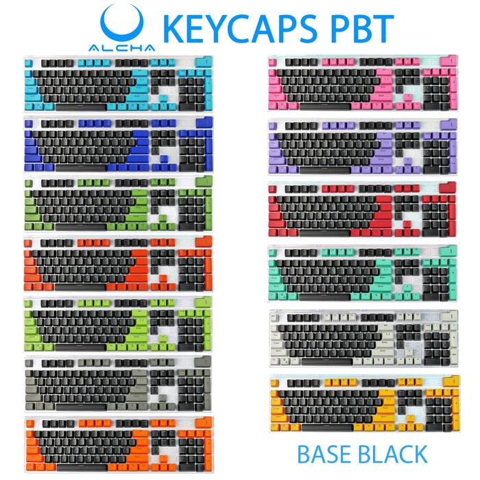 Jual ALCHA KEYCAPS PBT DOUBLE SHOT CUSTOM MIX 2 WARNA MECHANICAL ...