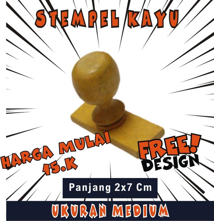 Jual stempel kayu untuk pemerintahan/perusahaan dll - 2 x 7 - Kota ...
