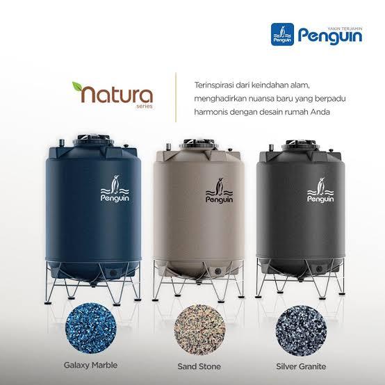 Jual TANDON AIR PENGUIN TD 110 TANGKI + KAKI WARNA NATURA + PLUMBING ...