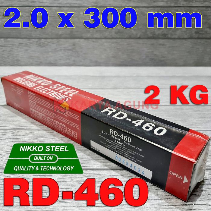 Jual Kawat Las NIKKO STEEL RD-460 2.0mm 2 KG / RD460 2 mm Besi Baja Lunak - Kota Makassar ...