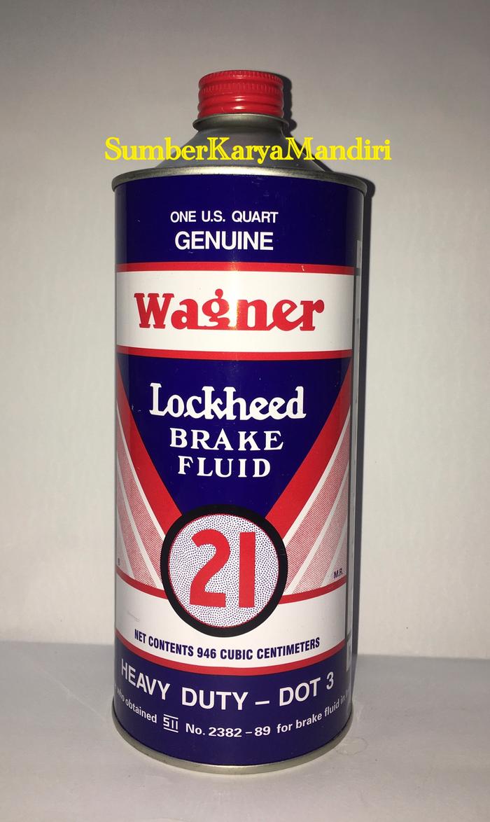 Jual Wagner Brake Fluid DOT-3 Heavy Duty / Minyak Rem DOT-3 Wagner ...