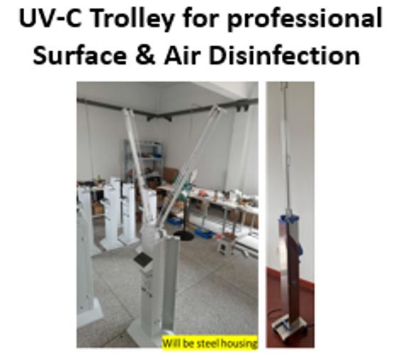 Jual PHILIPS UVC Trolley AIR DESINFECTION - 1 ARM - Kota Depok ...