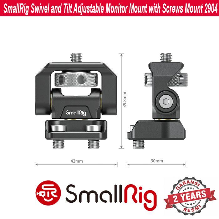 Jual Smallrig Swivel And Tilt Adjustable Monitor Mount With Screws 2904 ...
