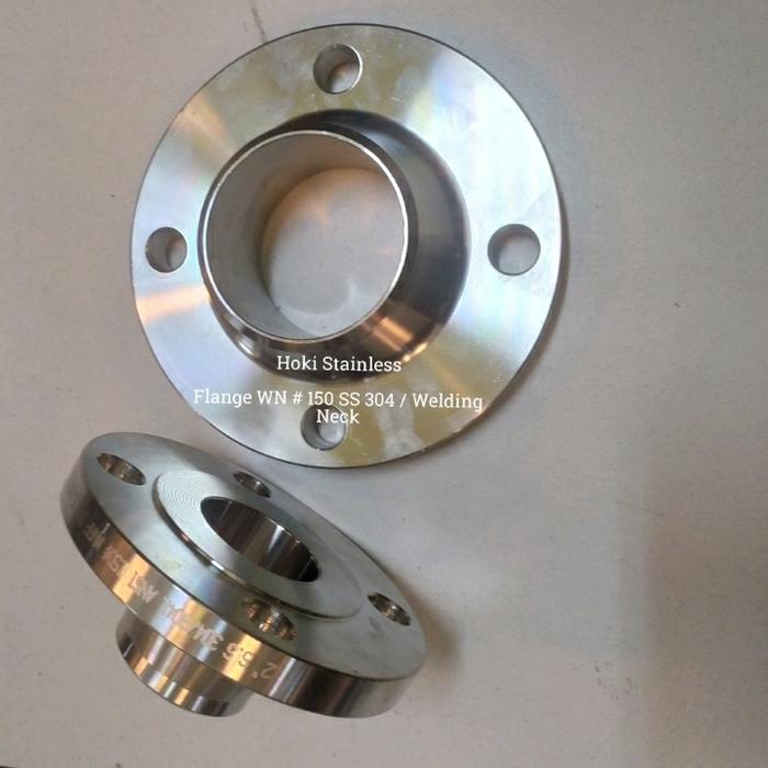 Jual Flange WN Ansi 150 Stainless SS316 1" inch / DN 20 Welding Neck ...