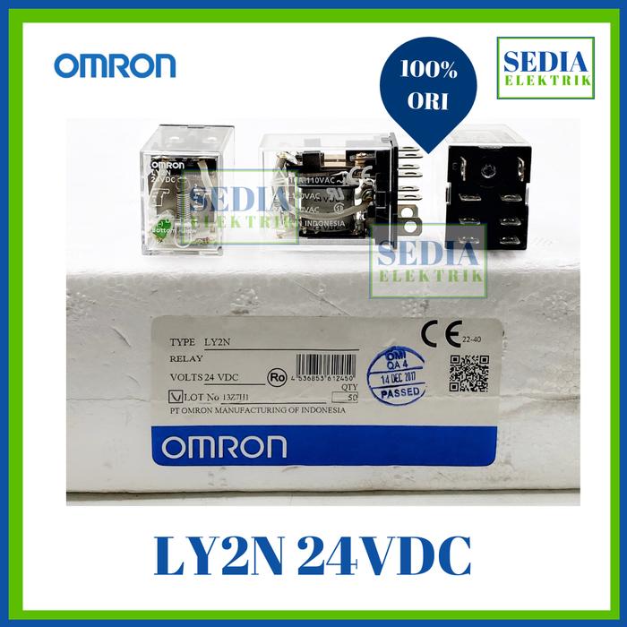 Jual Relay Omron LY2N-24VDC LY2N 24VDC - Kota Cimahi - Sedia Elektrik ...