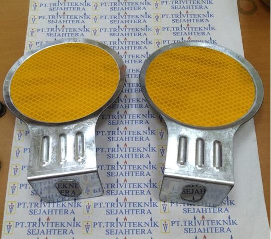 Jual Guardrail Reflector reflektif,Reflektor pemantul Jalan - Kuning ...