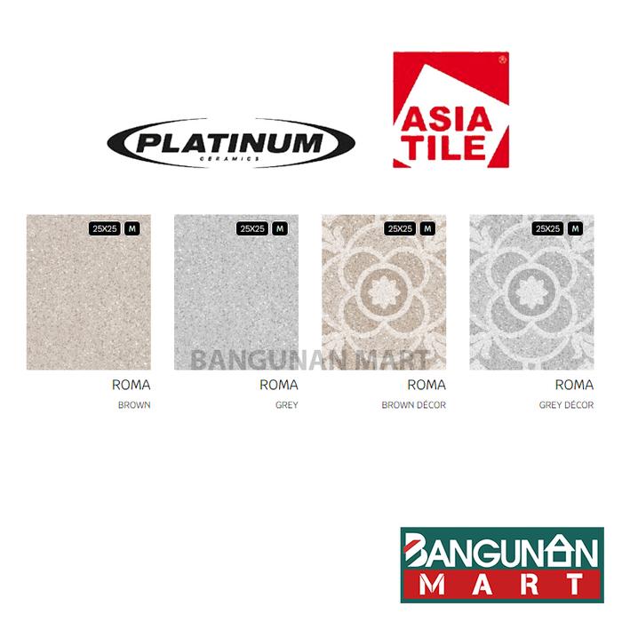 Jual Platinum Asia Tile Keramik Lantai Roma 25 x 25 Matt - Kota Bandung ...