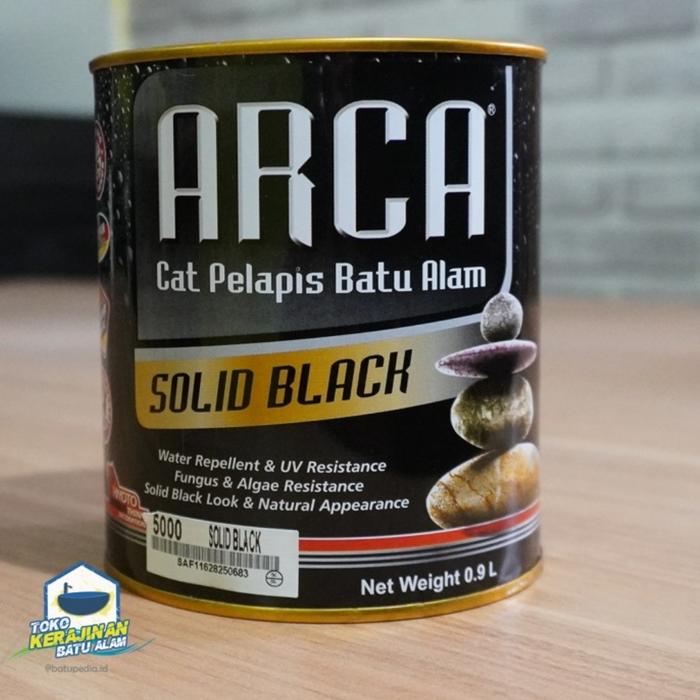 Jual ARCA CAT PELAPIS BATU ALAM (SOLID BLACK) 1LTR - Kota Tangerang ...