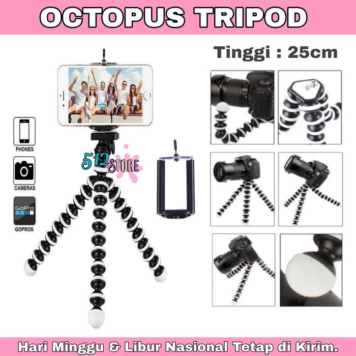 Jual Octopus Tripod ukuran Besar - Gorilapod size L - Tripod Gorila ...